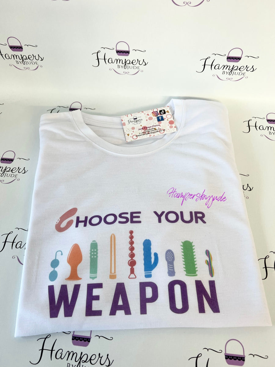 Choose your weapon – hampersbyjude